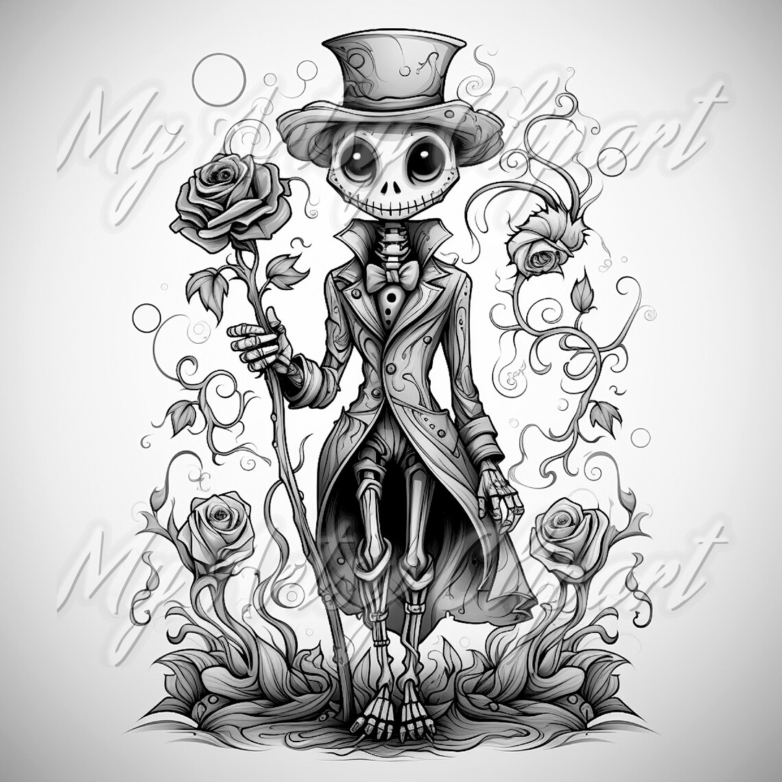 13 Creepy Voodoo Doll Clipart, Cute Skeleton JPG, Voodoo Skeleton ...