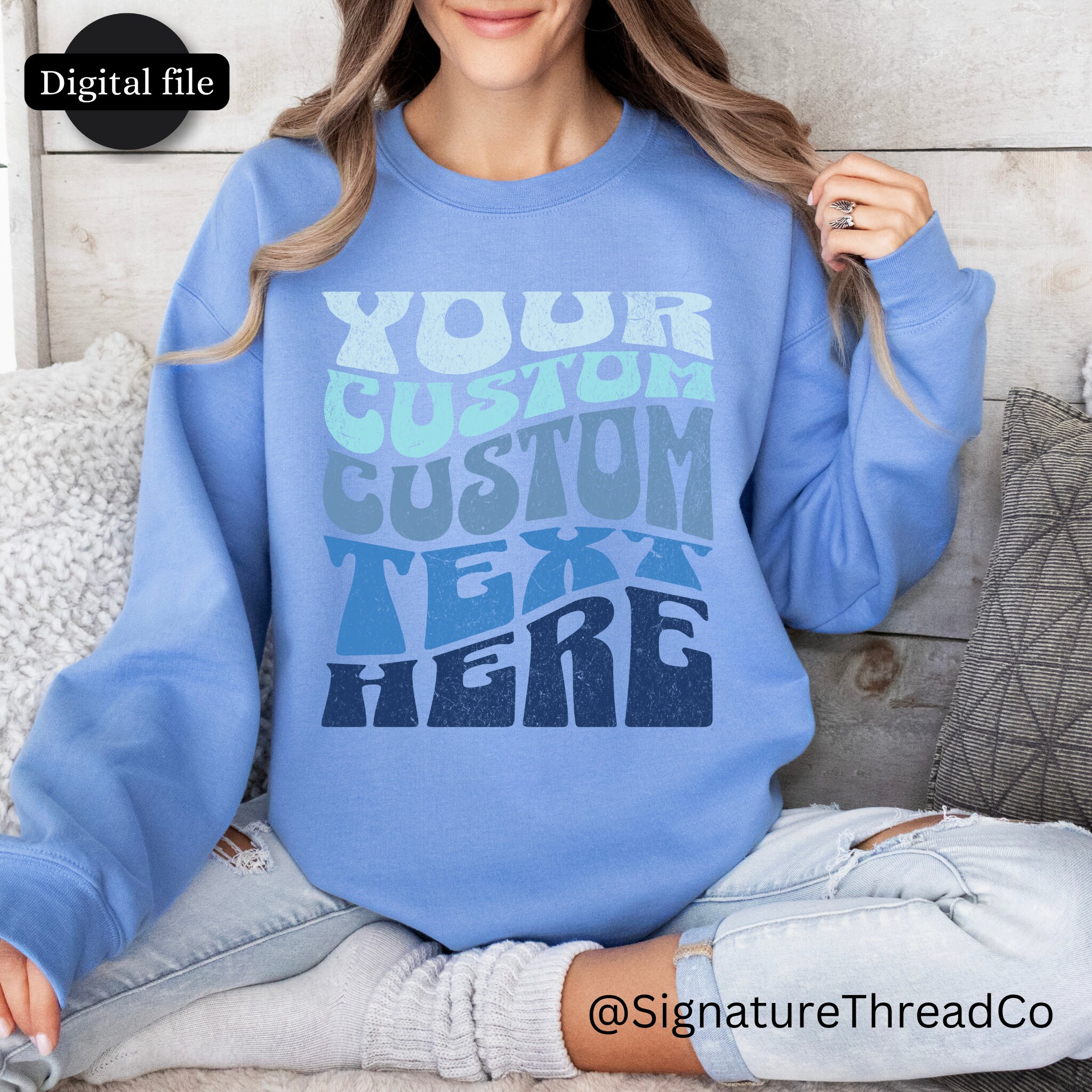 Custom Wavy Text PNG, Custom Wavy Letters, Custom Wavy Font PNG ...