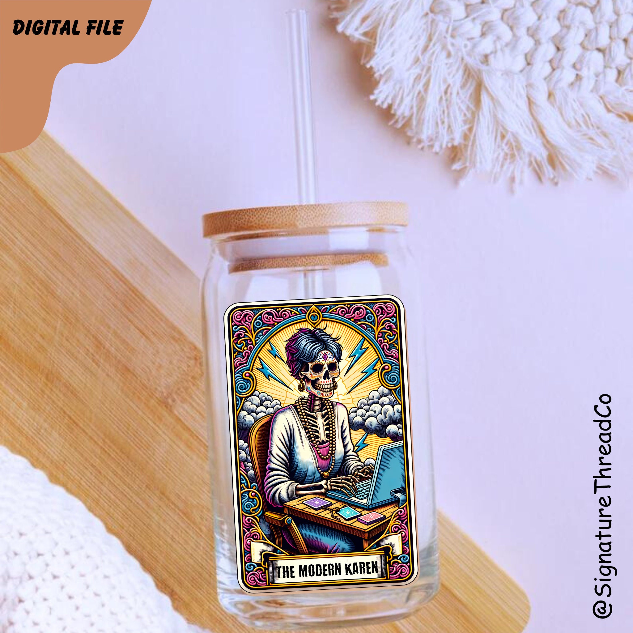 The Modern Karen Tarot Card PNG, Funny Printable Tarot, Sarcastic ...