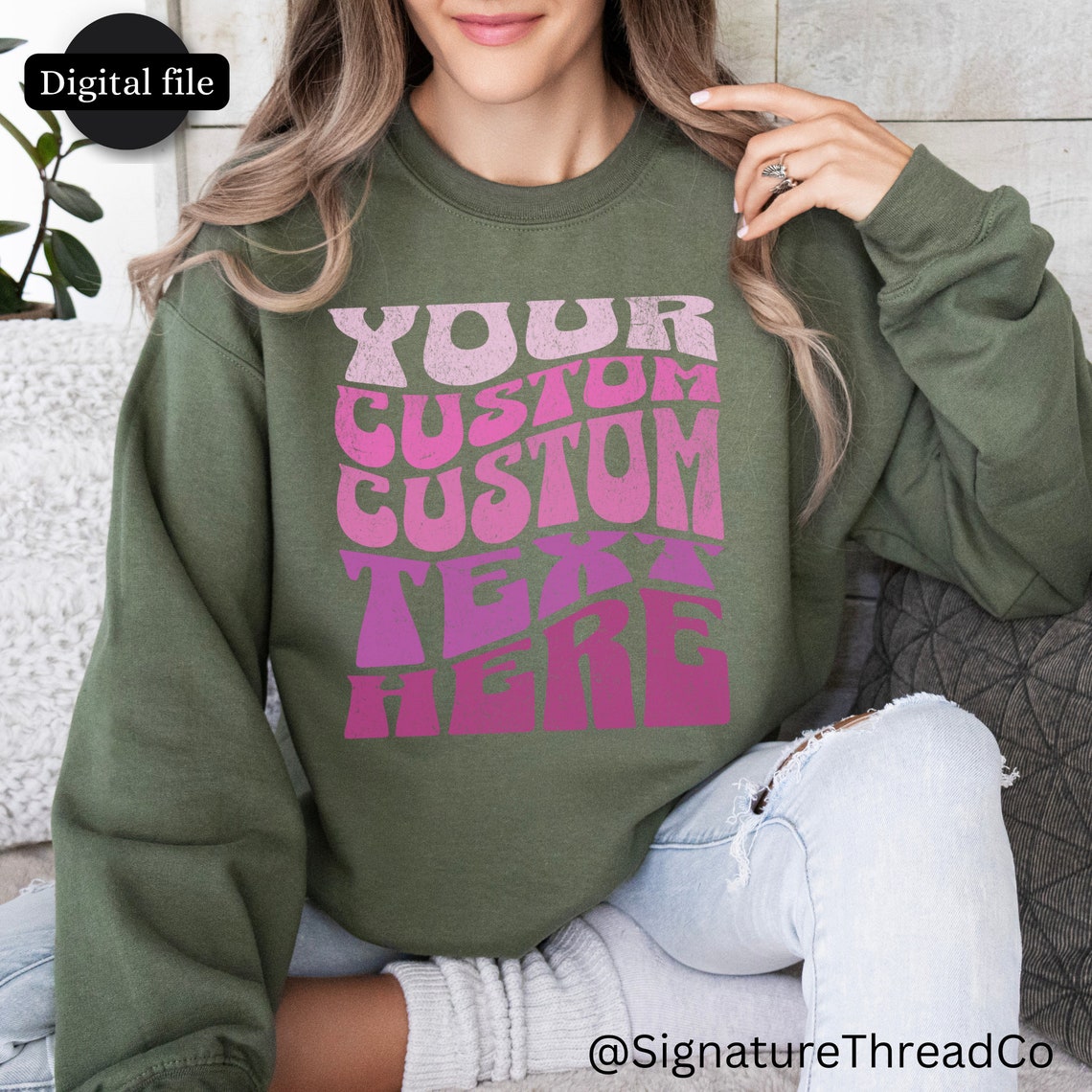 Custom Wavy Text PNG, Custom Wavy Letters, Custom Wavy Font PNG ...