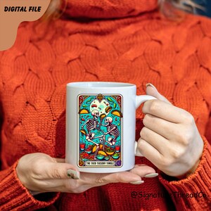 Funny Downloadable Tarot, Taco Png, Skeleton Dance, Printable Tarot ...