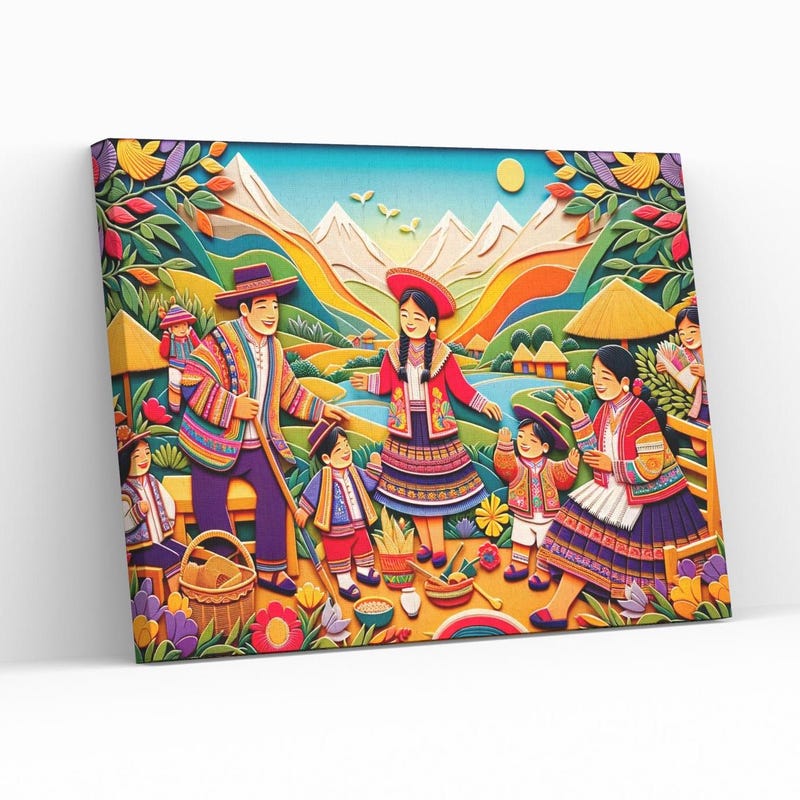 Peruvian Folk Art - Etsy