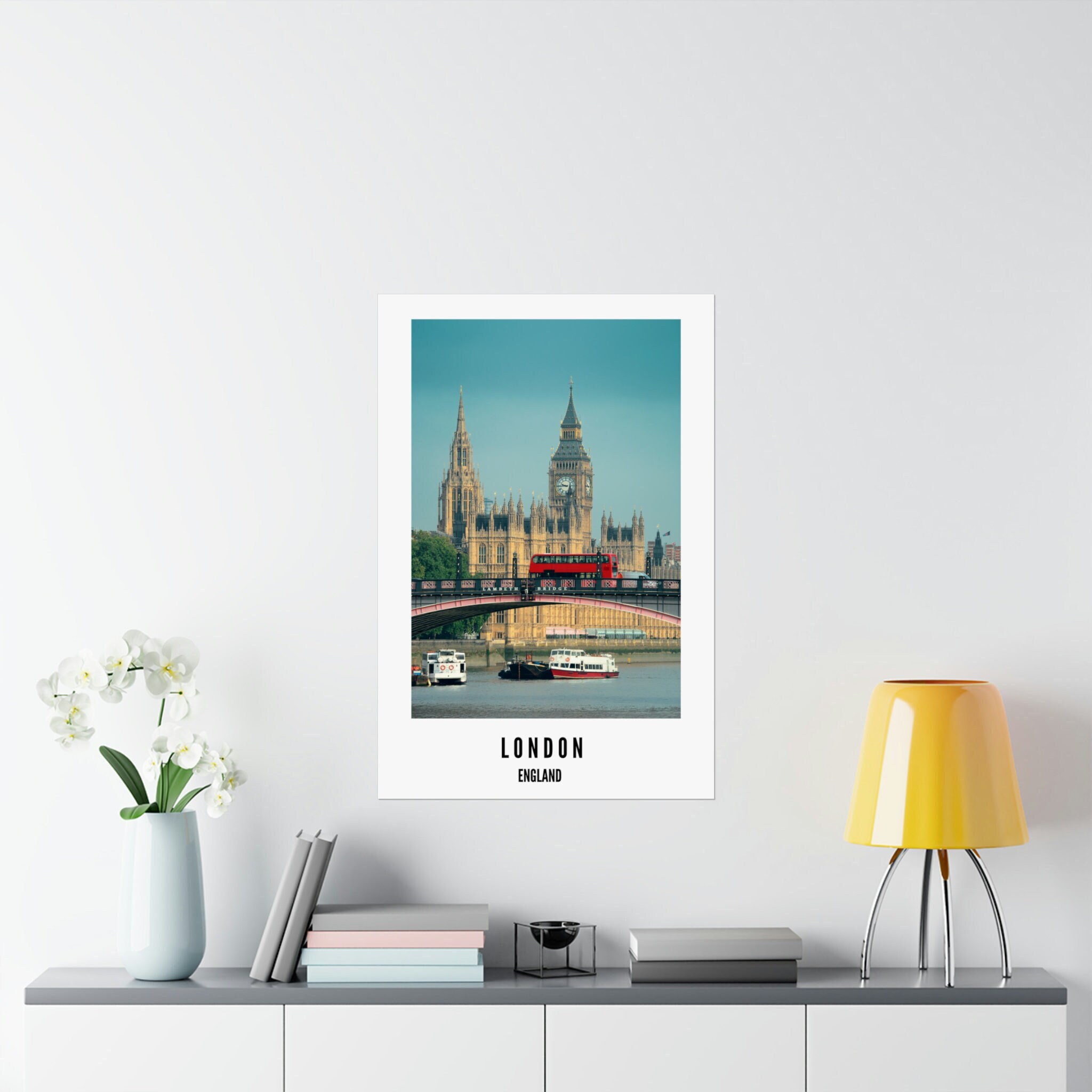 Big Ben London Travel Poster Print, Big Ben Poster, London England ... Big Ben London Travel Poster Print, Big Ben Poster, London England ...