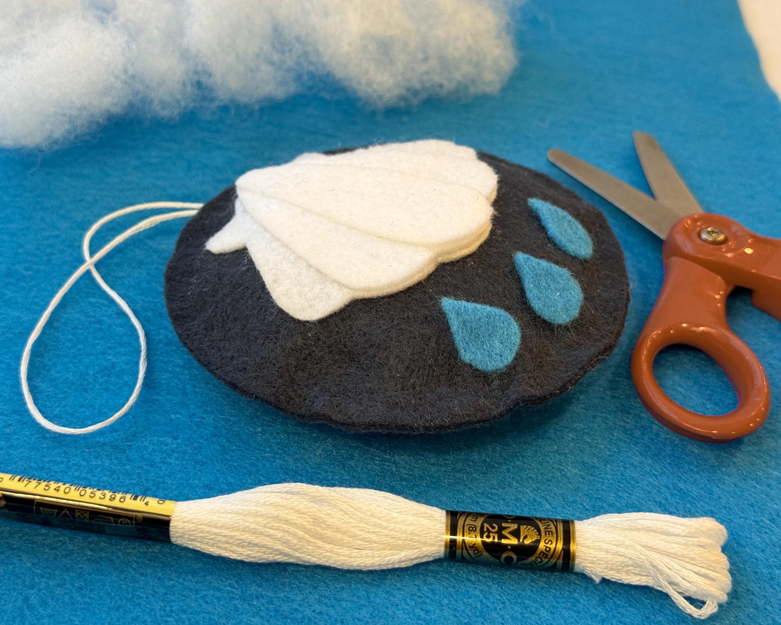 Baptismal Remembrance Felt Ornament Kit | DIY | Sunday School, Lutheran ...