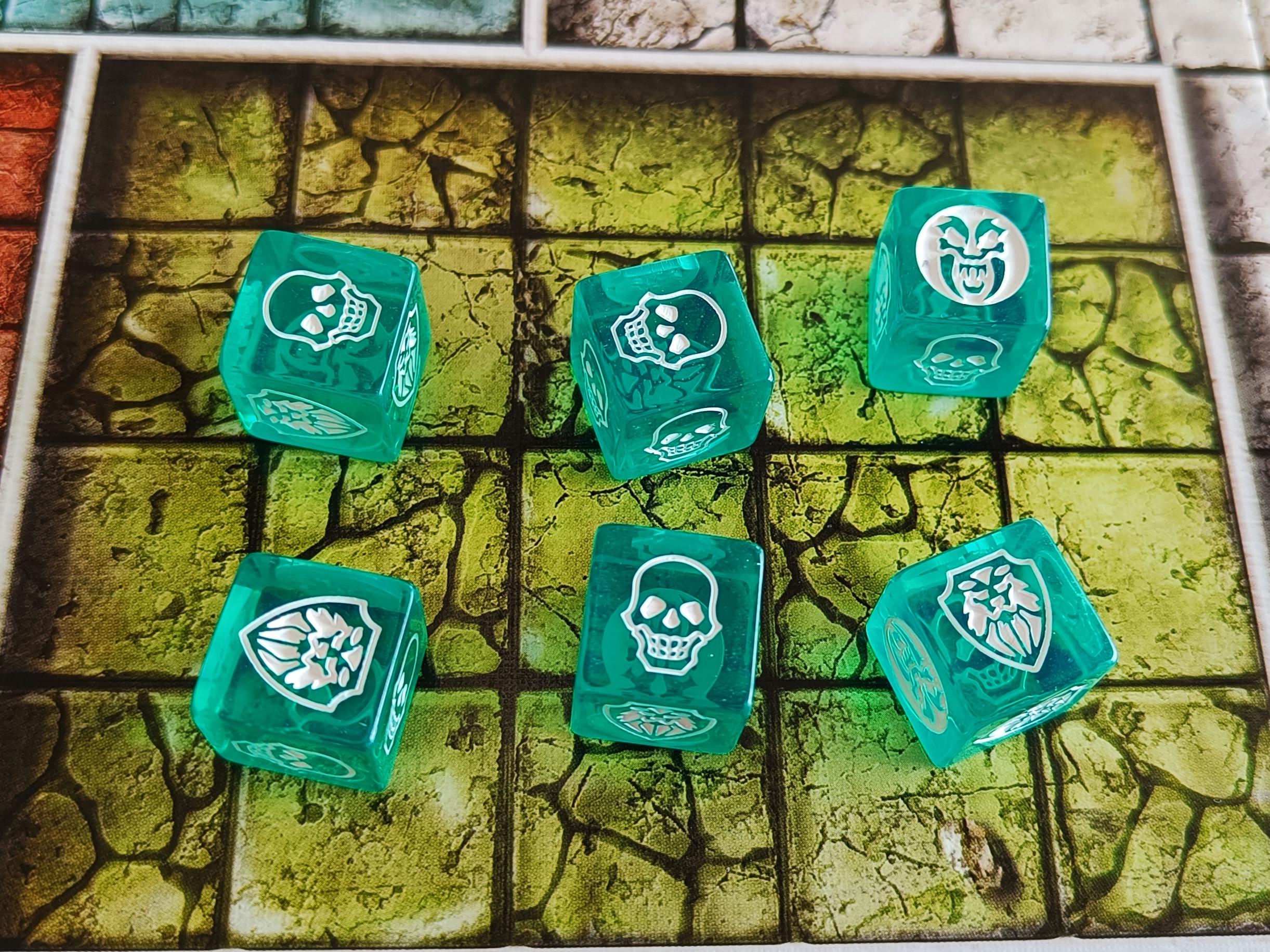Heroquest - Transparent Dice (modern) - Etsy