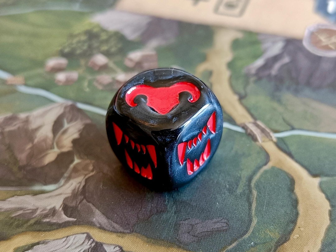 The Witcher: Old World - Monster Attack Dice (bite/charge) - Etsy