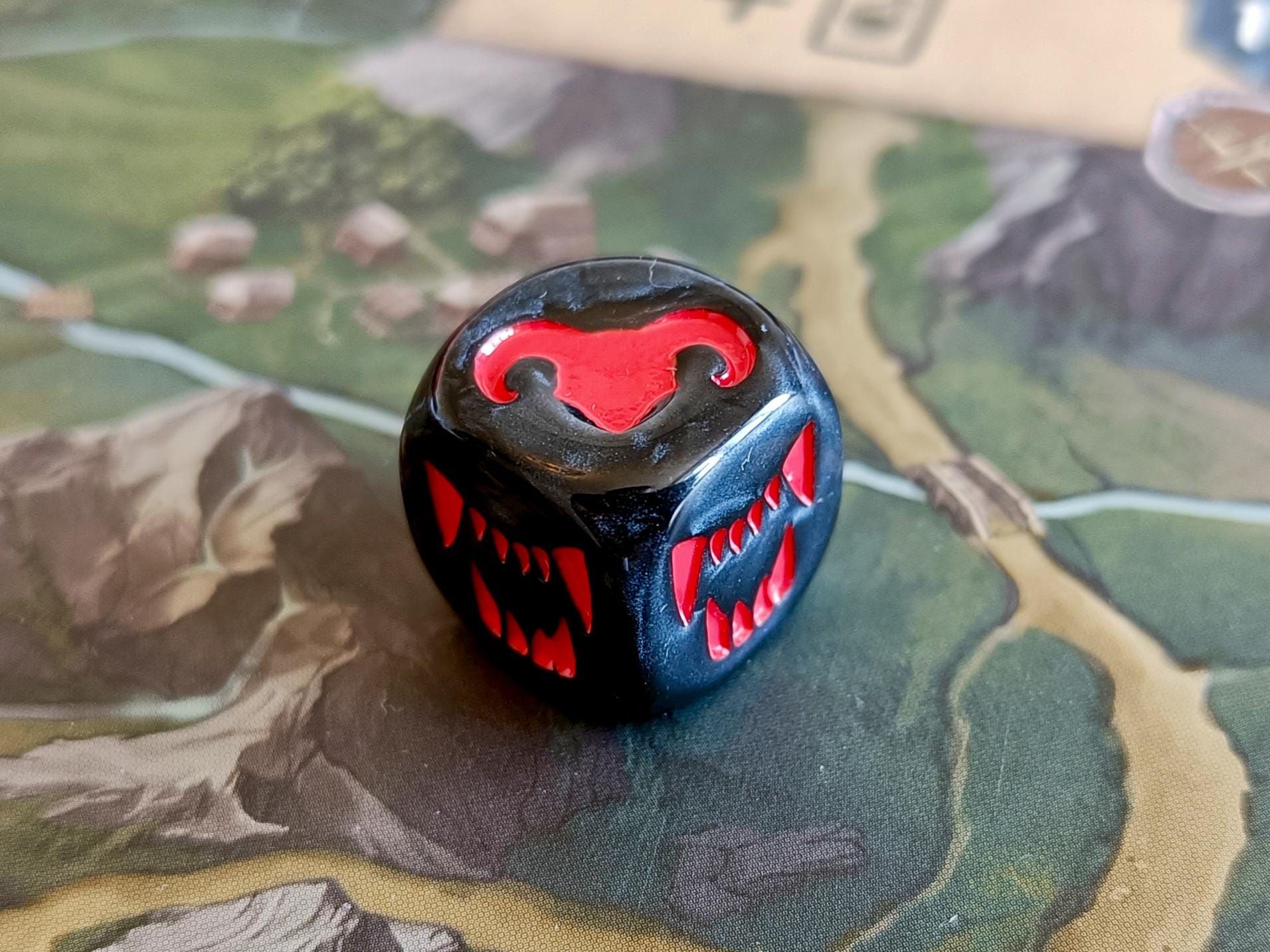 The Witcher: Old World - Monster Attack Dice (bite/charge) - Etsy