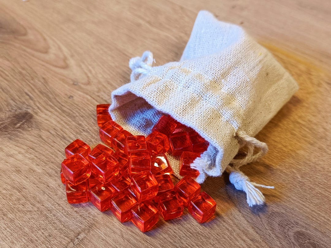 Acrylic Tokens (50 Pcs) - Etsy