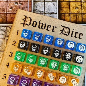 Heroquest - Premium Power Dice - Etsy
