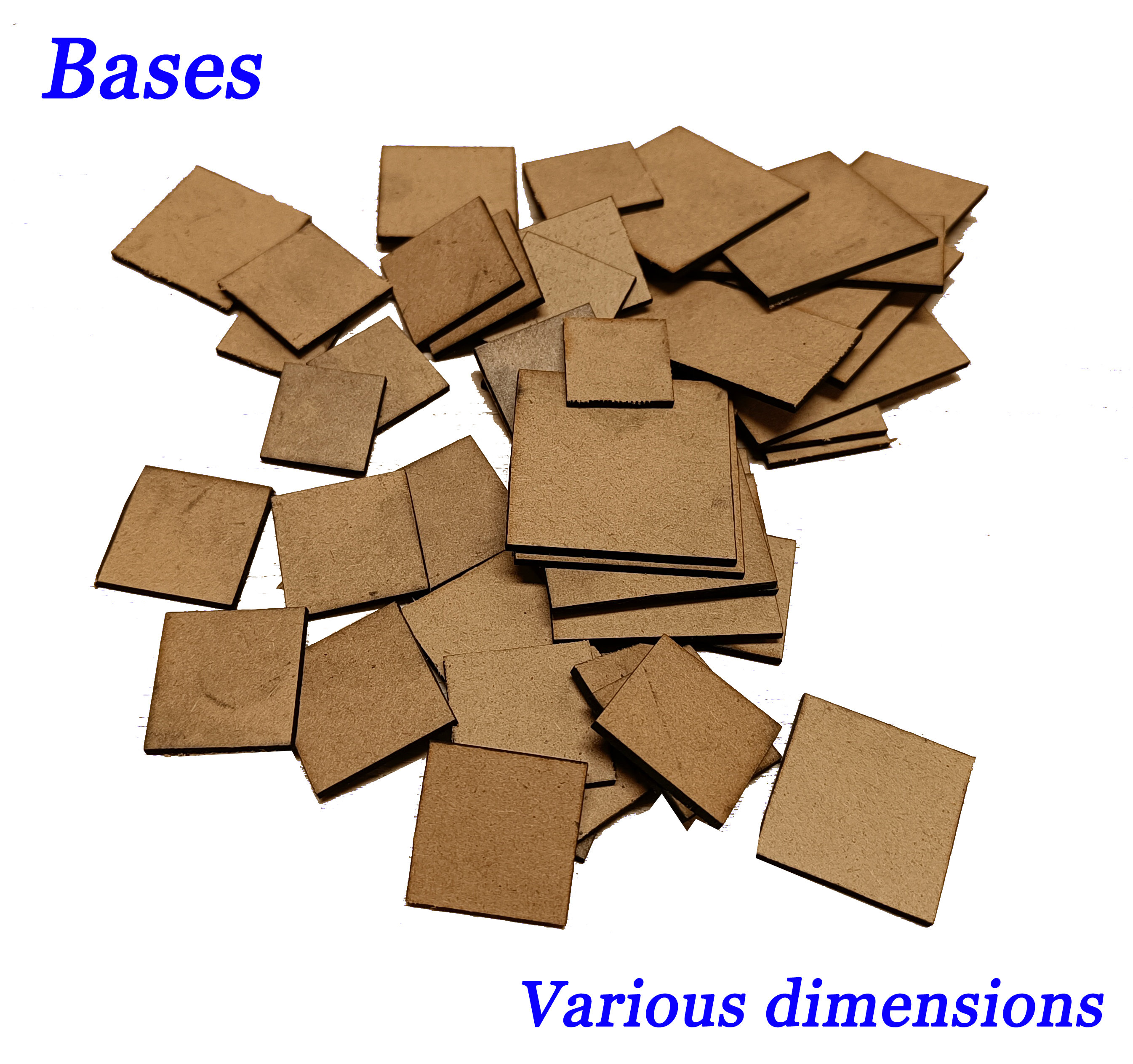 MDF Bases for Miniature Games - Etsy