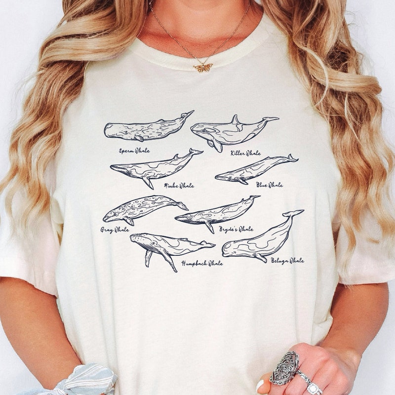 Whale Shirt - Etsy