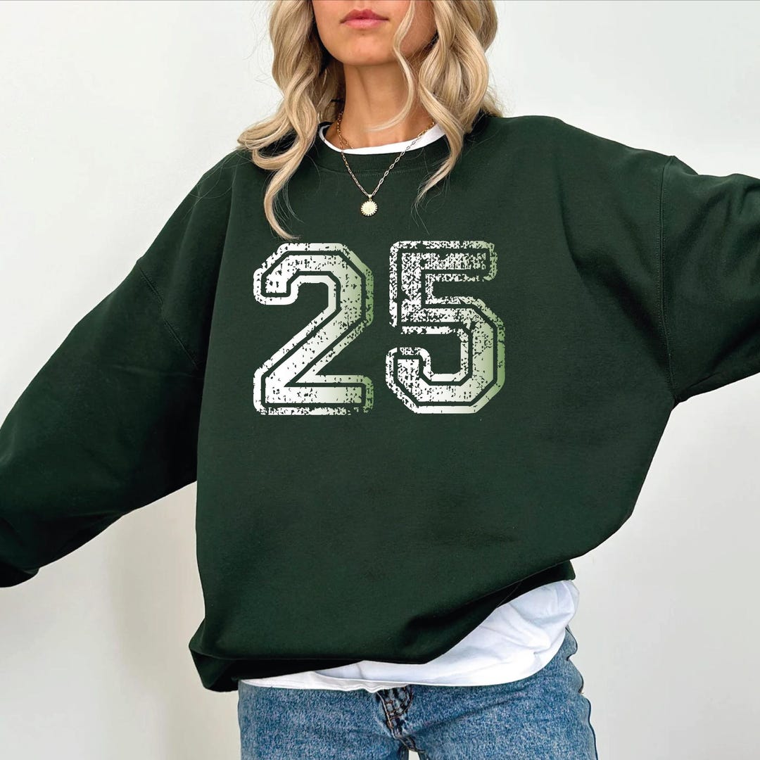 Custom Sports Numbered Sweatshirt and Hoodie, Personalized Sports ...