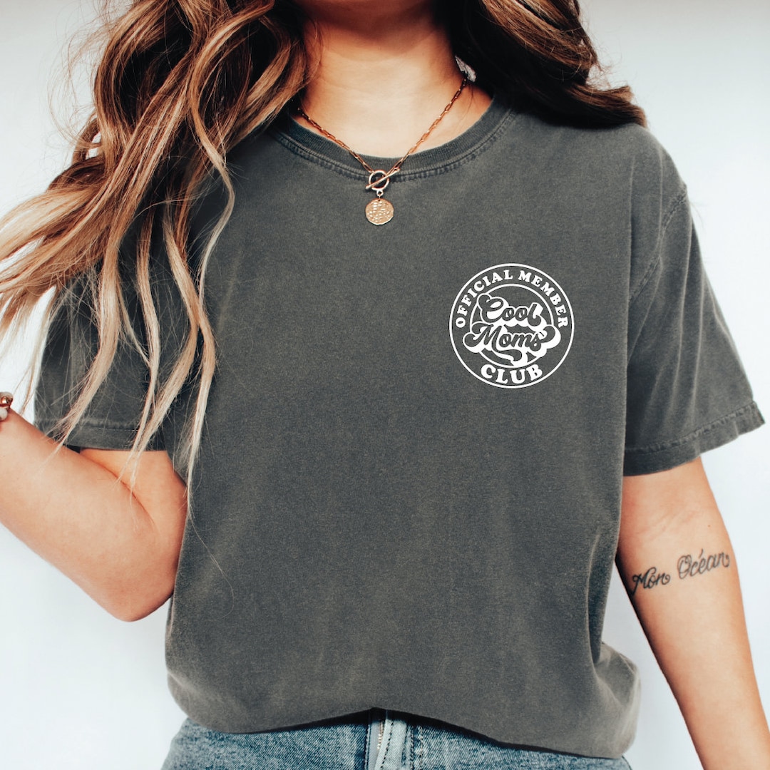 Cool Moms Club Shirt, Cool Mom Shirt, Mom Life Sweater, Moms Tshirt ...