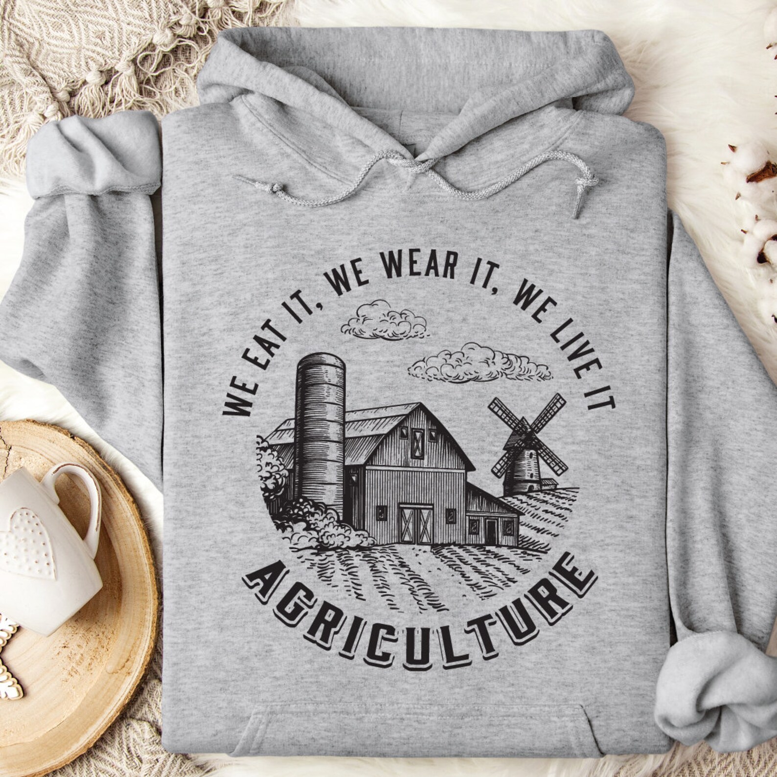 Agriculture Sweatshirt & Hoodie, Farmer Gifts, Farm Advocacy Wear ...