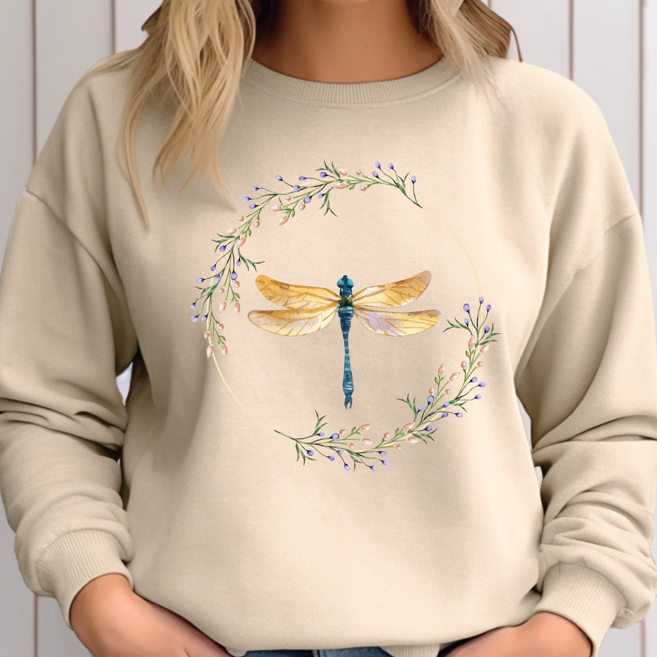 Dragonfly Boho Sweatshirt, Dragonfly Lover Hoodie, SFS0082 - Etsy