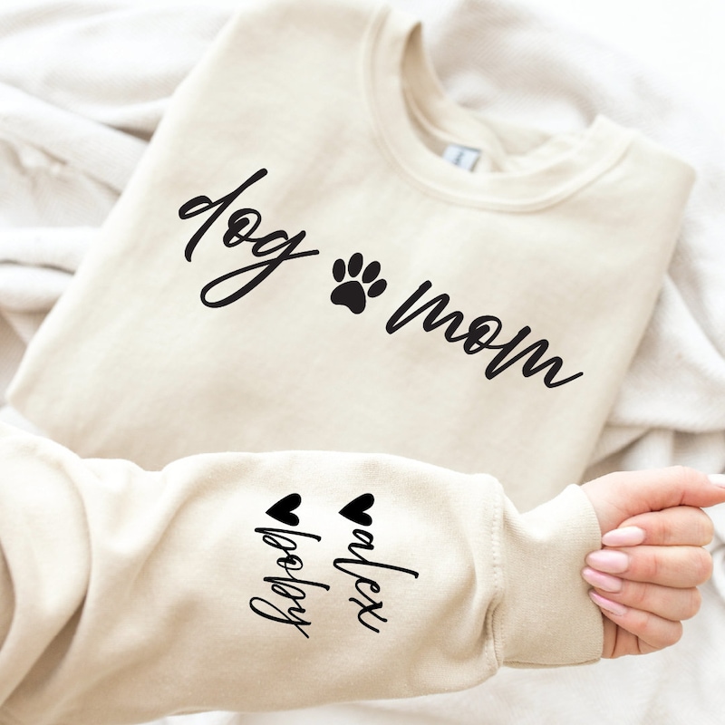 Sweatshirt Dog Design - Etsy