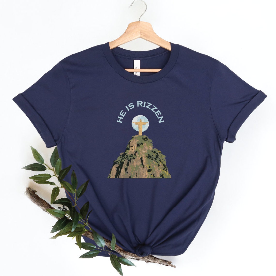 Jesus Meme Shirt, He is Rizzen Meme T-shirt, God is Rizzen Shirt ...