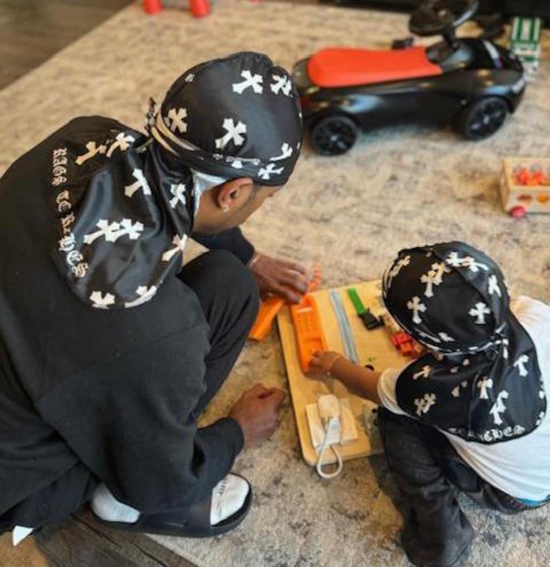 Luxury Kids Durag Bundle (adult Size + Kid's Size) - Etsy