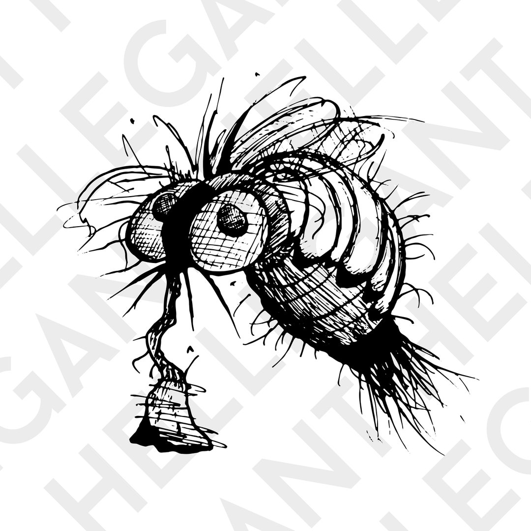 Ugly Fly Graphic SVG, PNG, EPS Files for Circuit Printing, T -shirt ...