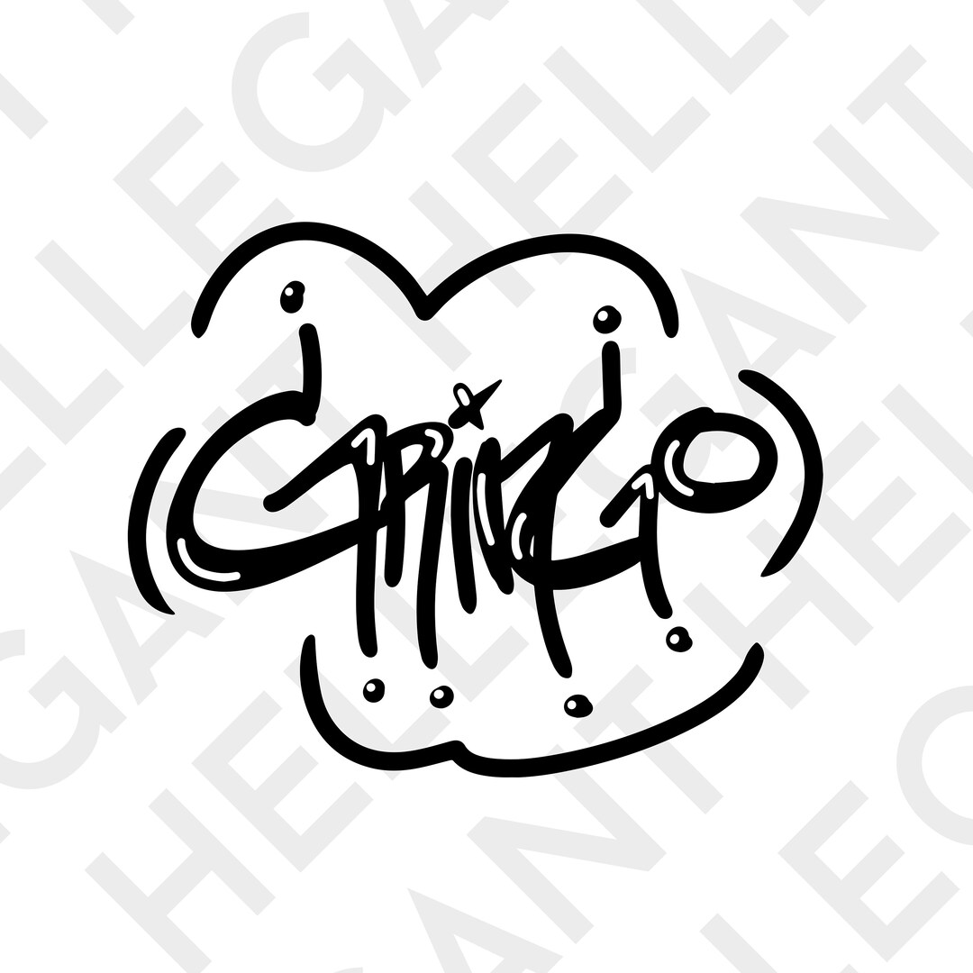 Gringo Graffiti Style Text Saying Quote Art SVG, PNG, EPS for Circuit ...