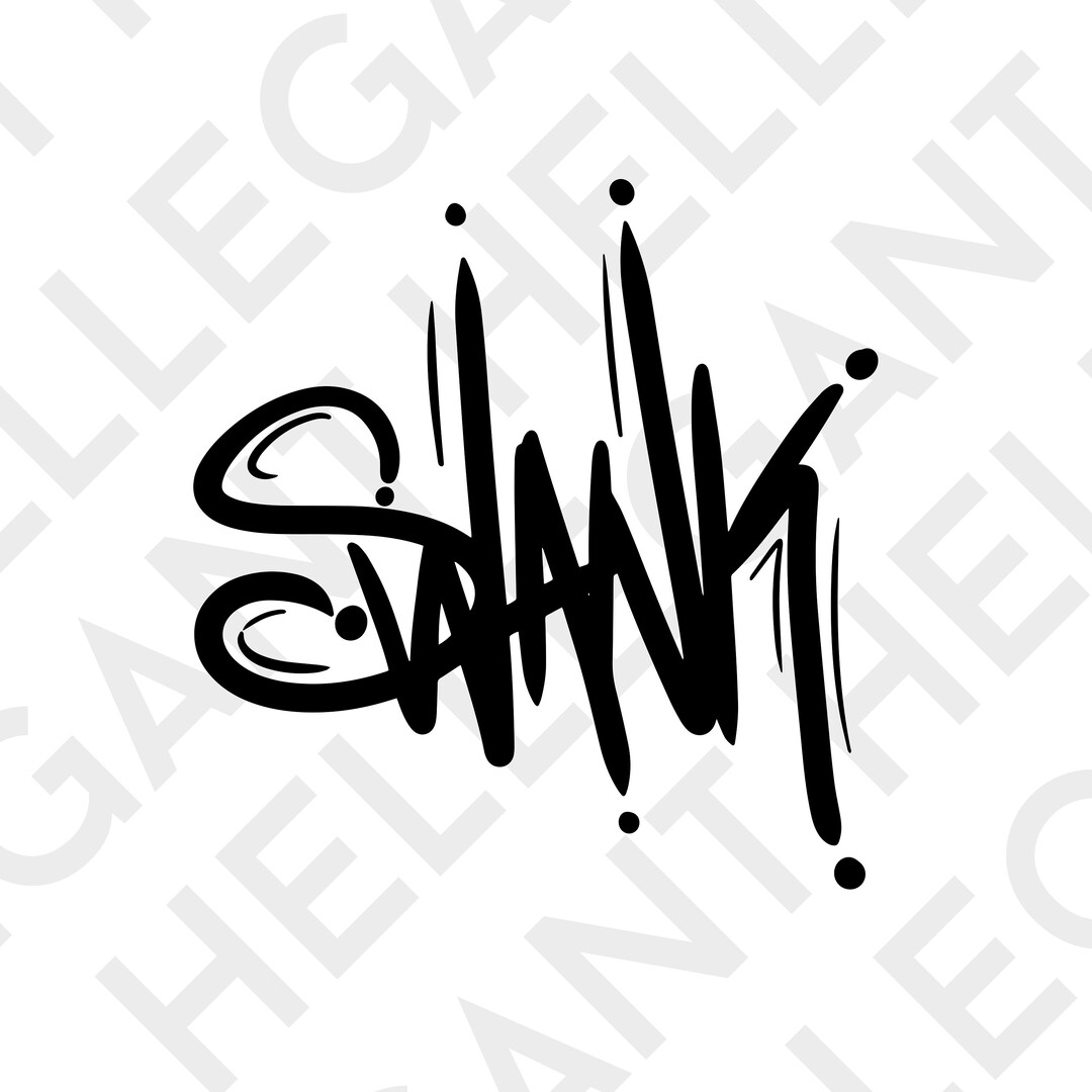 Swank Graffiti Style Text Saying Quote Art SVG, PNG, EPS for Circuit ...