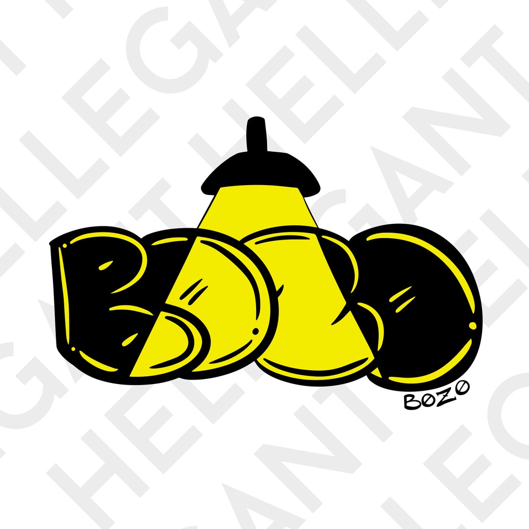 BOZO Under Lights Graffiti Ink Logo Text Graffiti Art Saying Quote SVG ...