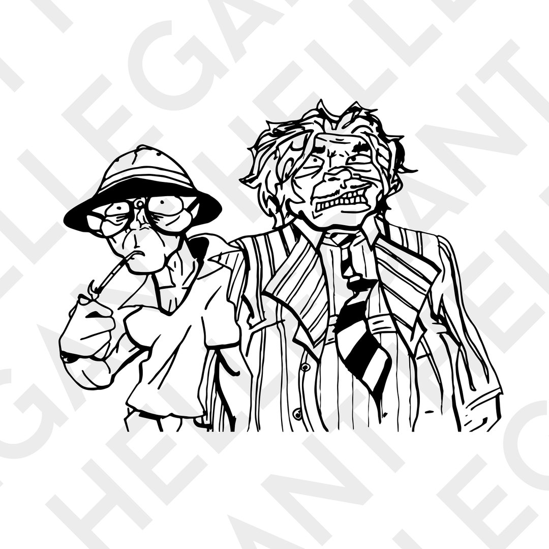 Fear and Loathing Graphic SVG, PNG, EPS Files for Circuit Printing, T ...