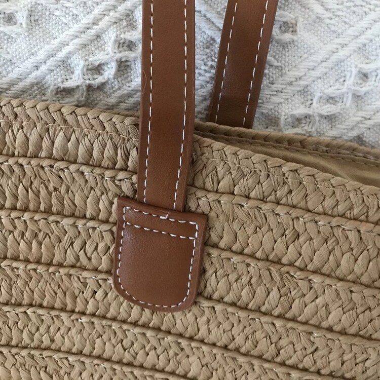 Handmade Rattan Bag - Shoulder Bags