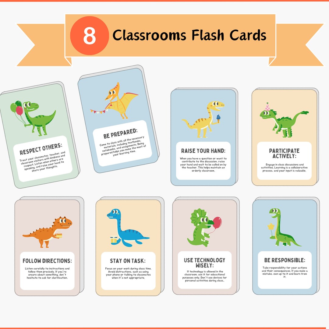 Reglas del aula imprimibles Descargar PDF / Reglas de la guardería ...