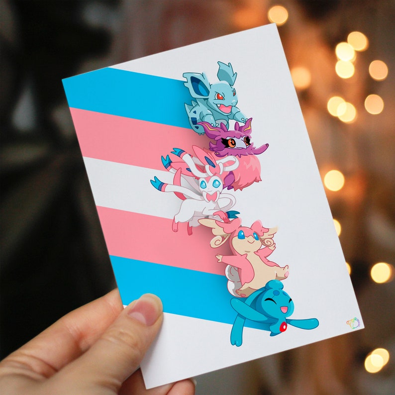 PRIDE POKÉMON POSTER - Etsy