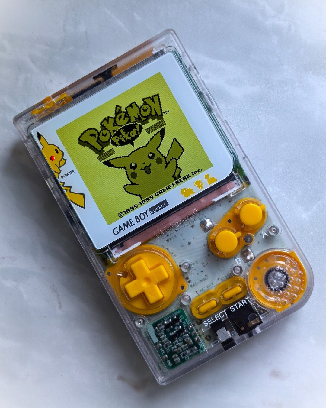 Modded Nintendo Gameboy Pocket Retro Revived GBP Backlit IPS With 36 ...