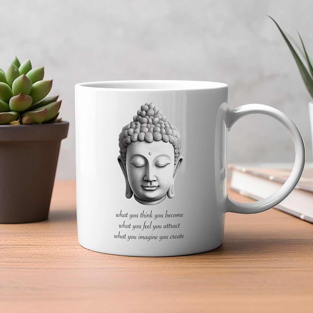 Buddha Mug Spiritual Mug Spiritual Quote Mug Yoga Mug - Etsy