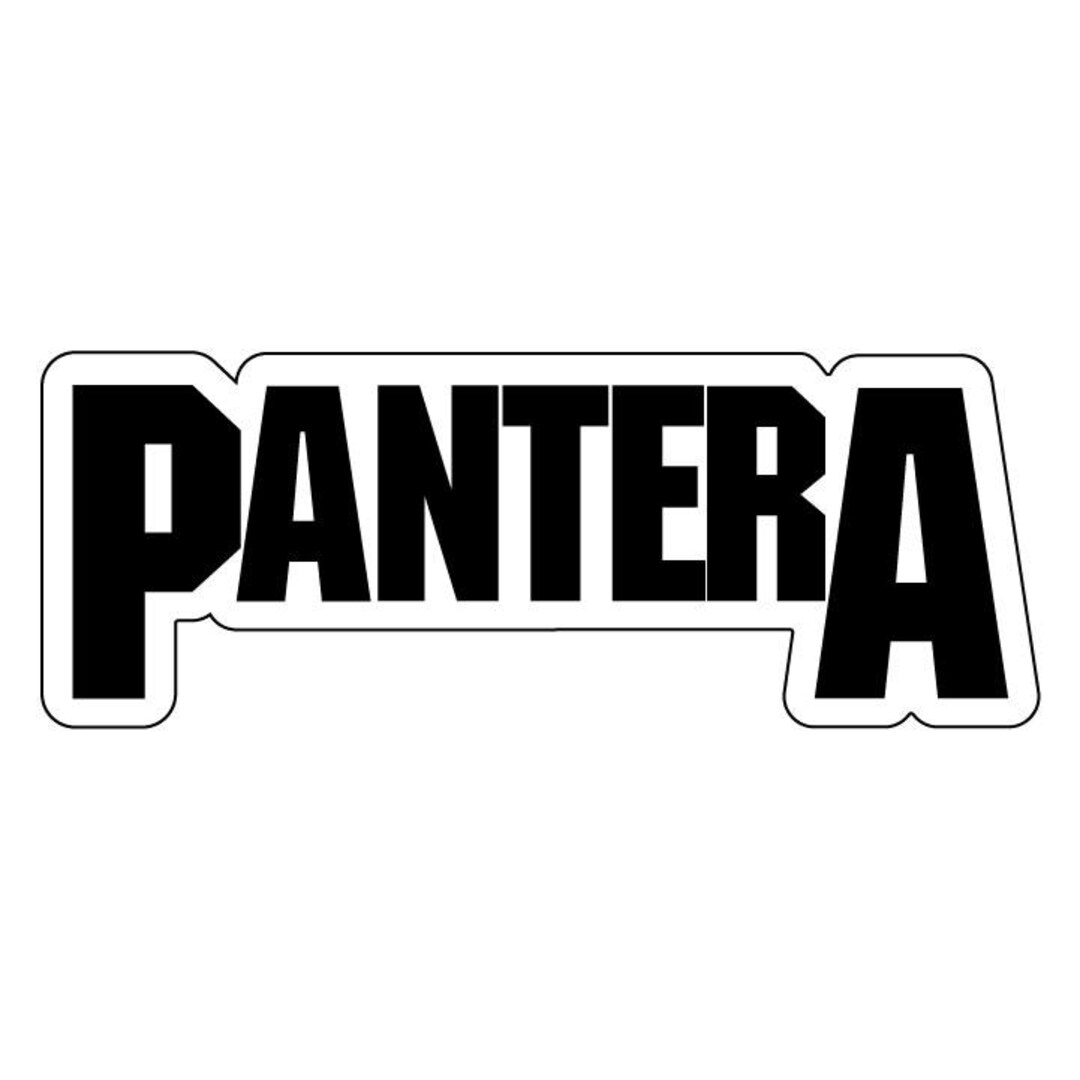 Pantera, Pantera Sticker, Retro, Vintage, Classic, Laptop Sticker, Stickers, Water Bottle ...