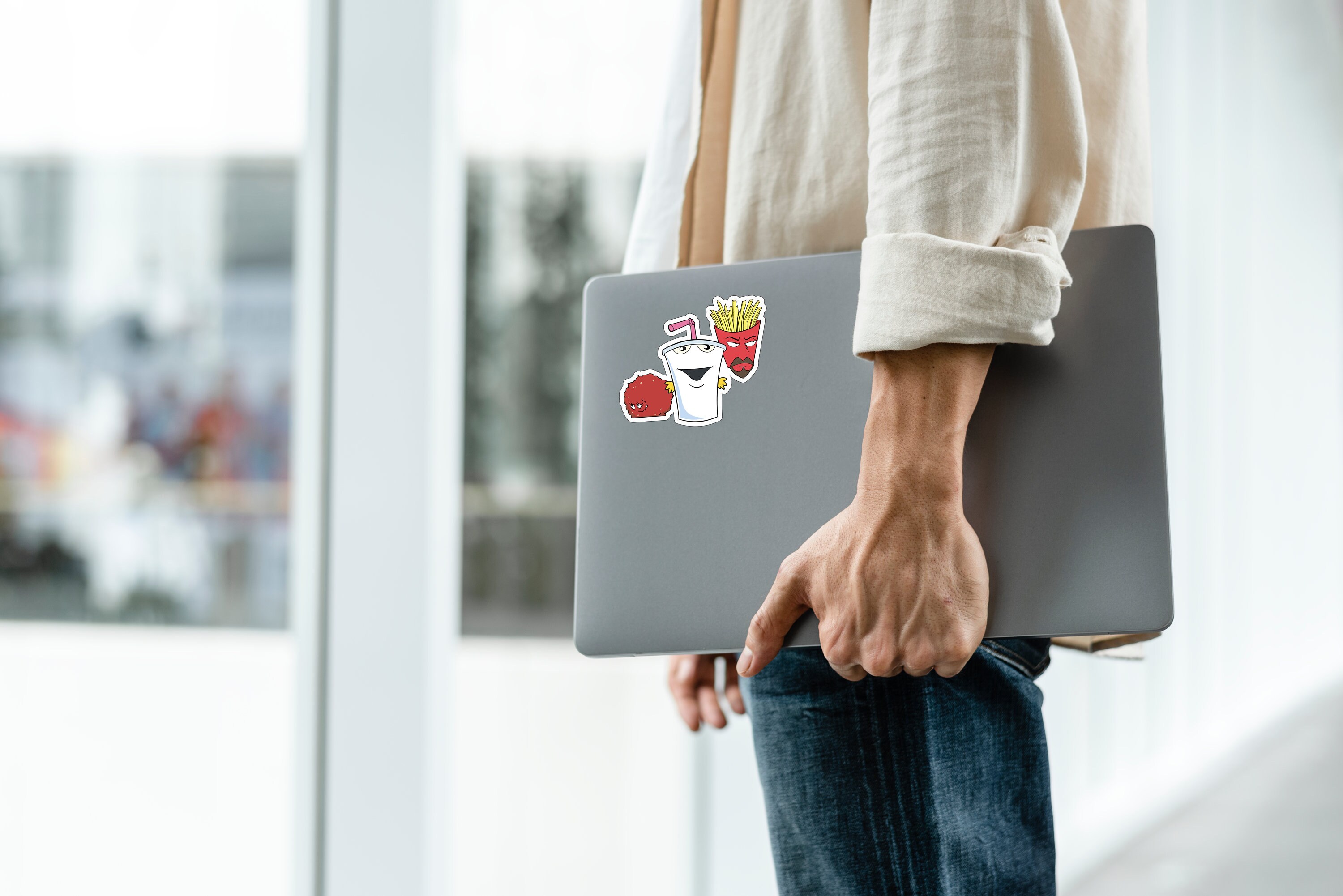 Sticker, Aqua Teen Hunger Force, Meatwad, Frylock, Shake, Meat, Wad ...