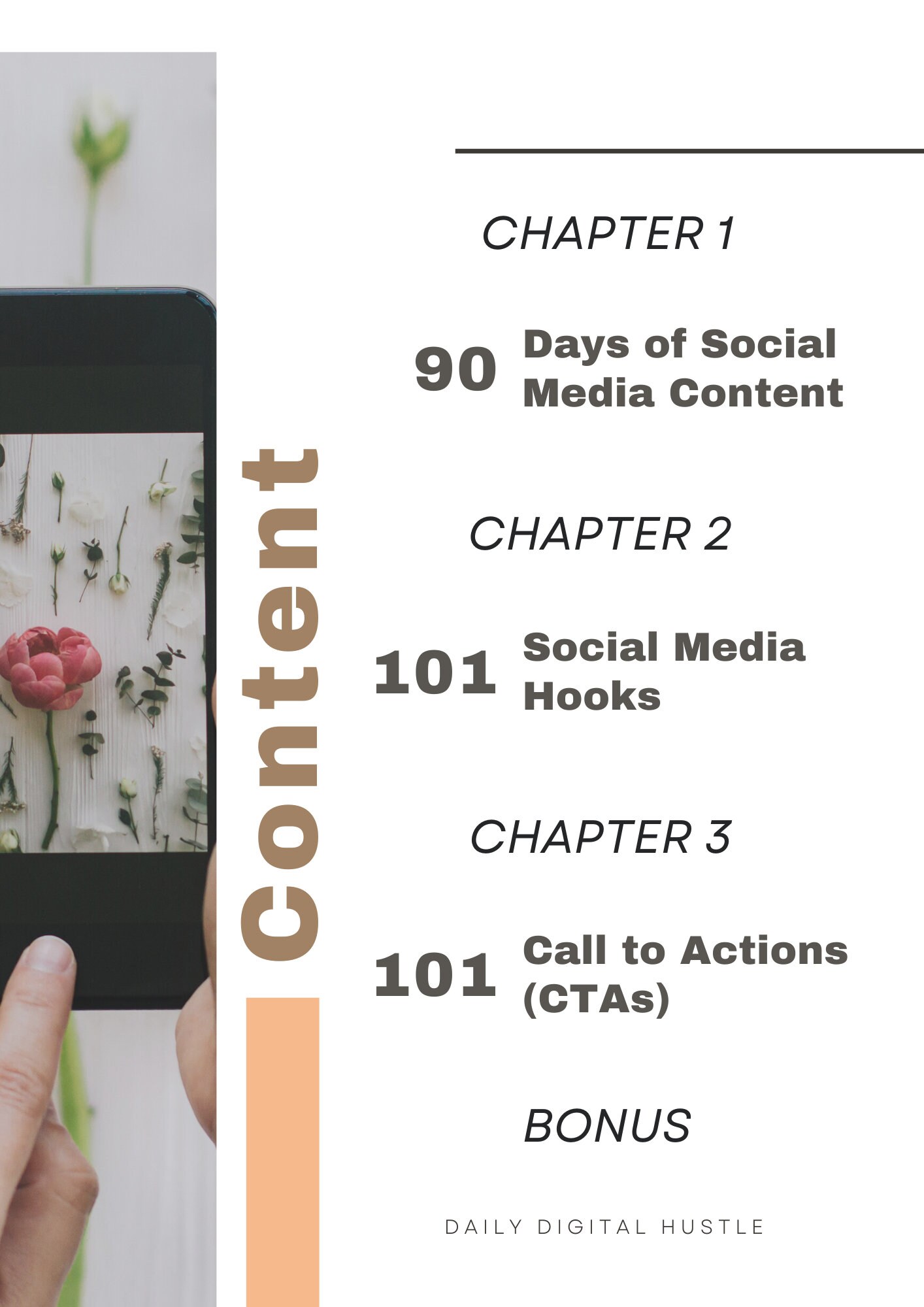 Instagram Content Guide for Digital Marketing. 90 Days of Social Media Content. Done for You 3 ...