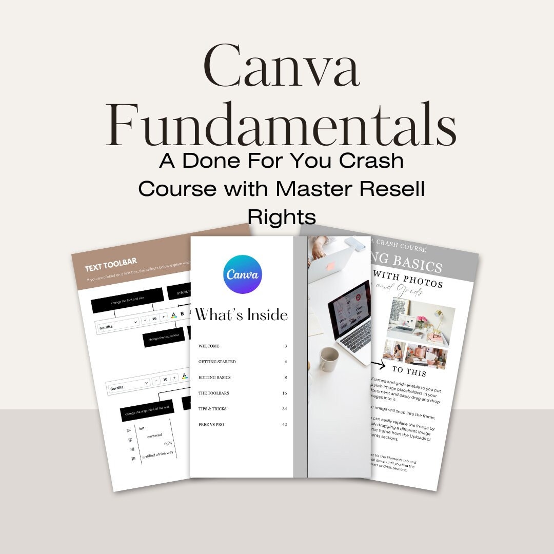 Canva Crash Course: A Beginner's Guide to Creativity and Mastery in ...