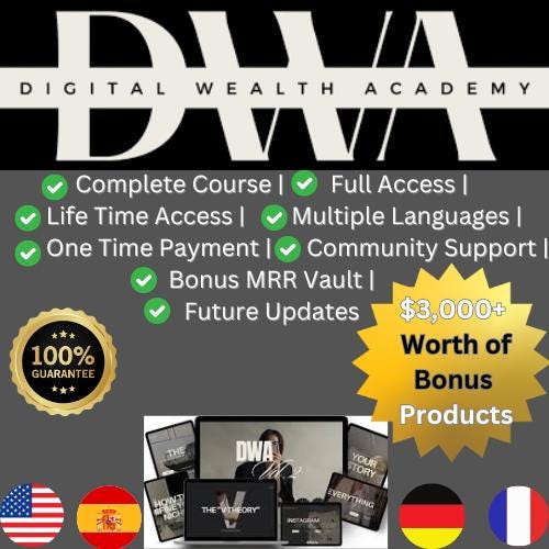 Digital Wealth Academy, DWA Remastered Vol 1 and Vol 2, DWA Full Course ...