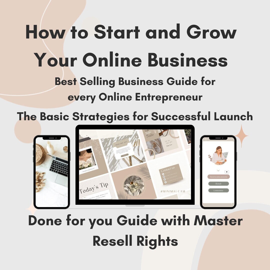 Digital Strategy Guide With Master Resell Rights and PLR. How to Start ...