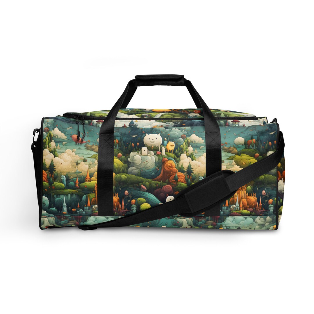 Lost Castle Duffle Bag Fairytale Graphic Bag - Etsy