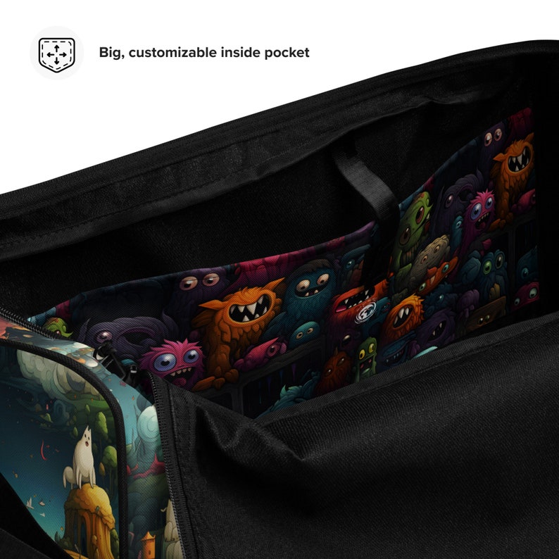 Lost Castle Duffle Bag Fairytale Graphic Bag - Etsy