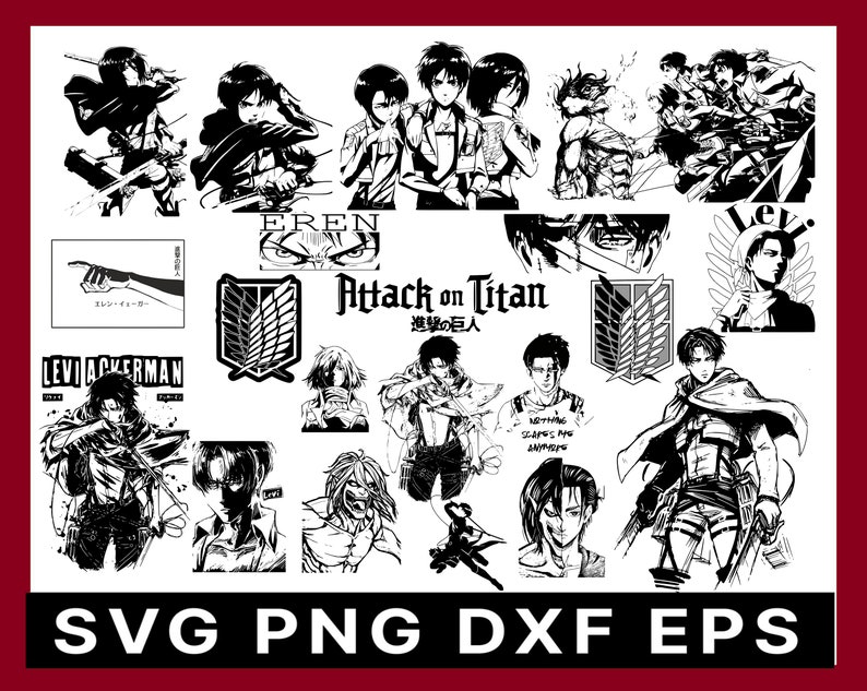 Anime Svg Manga Svg-japanese Svg-anime Logo Anime Vector Anime ...