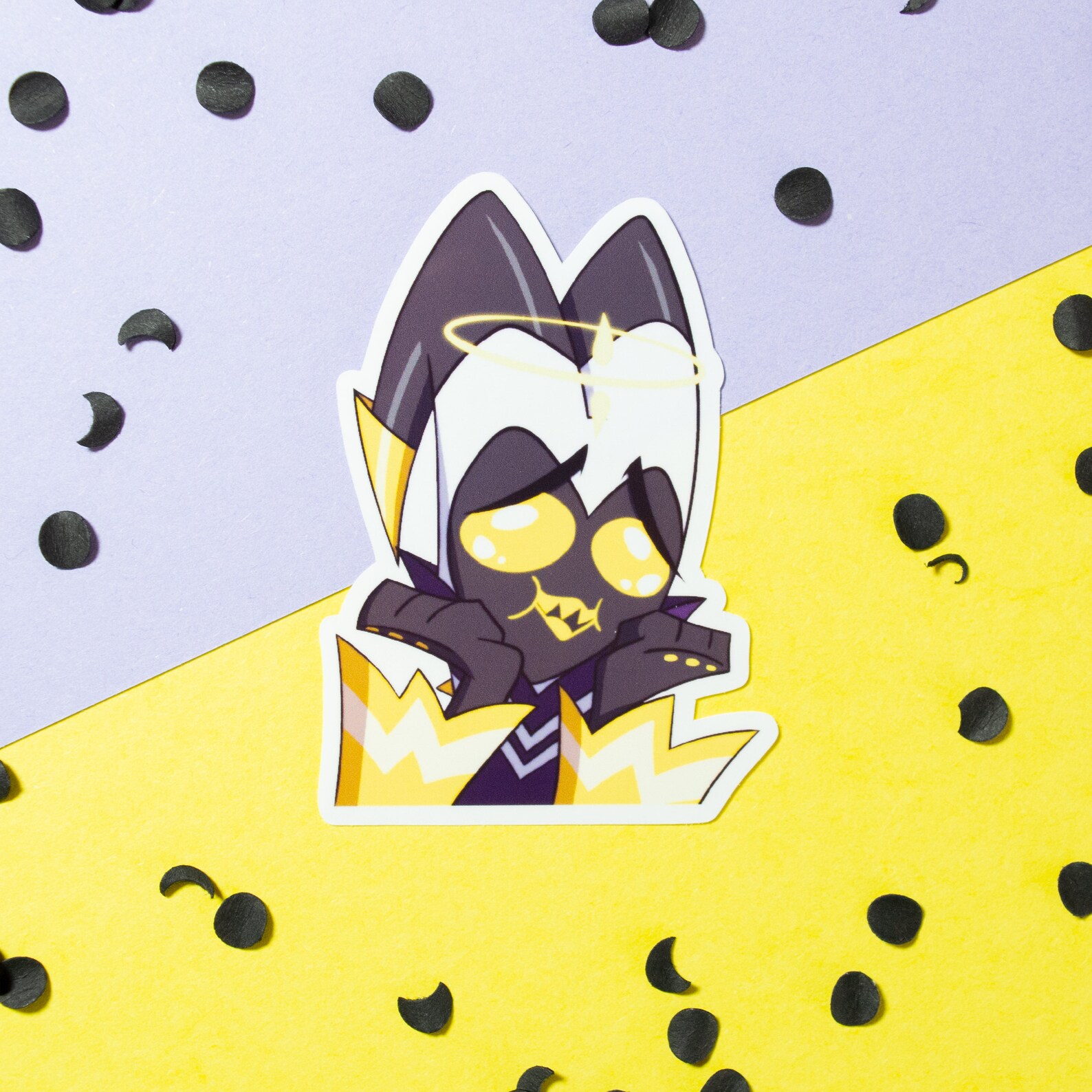 Vinyl Sticker Hazbin Hotel Adam First Man Dickmaster - Etsy UK