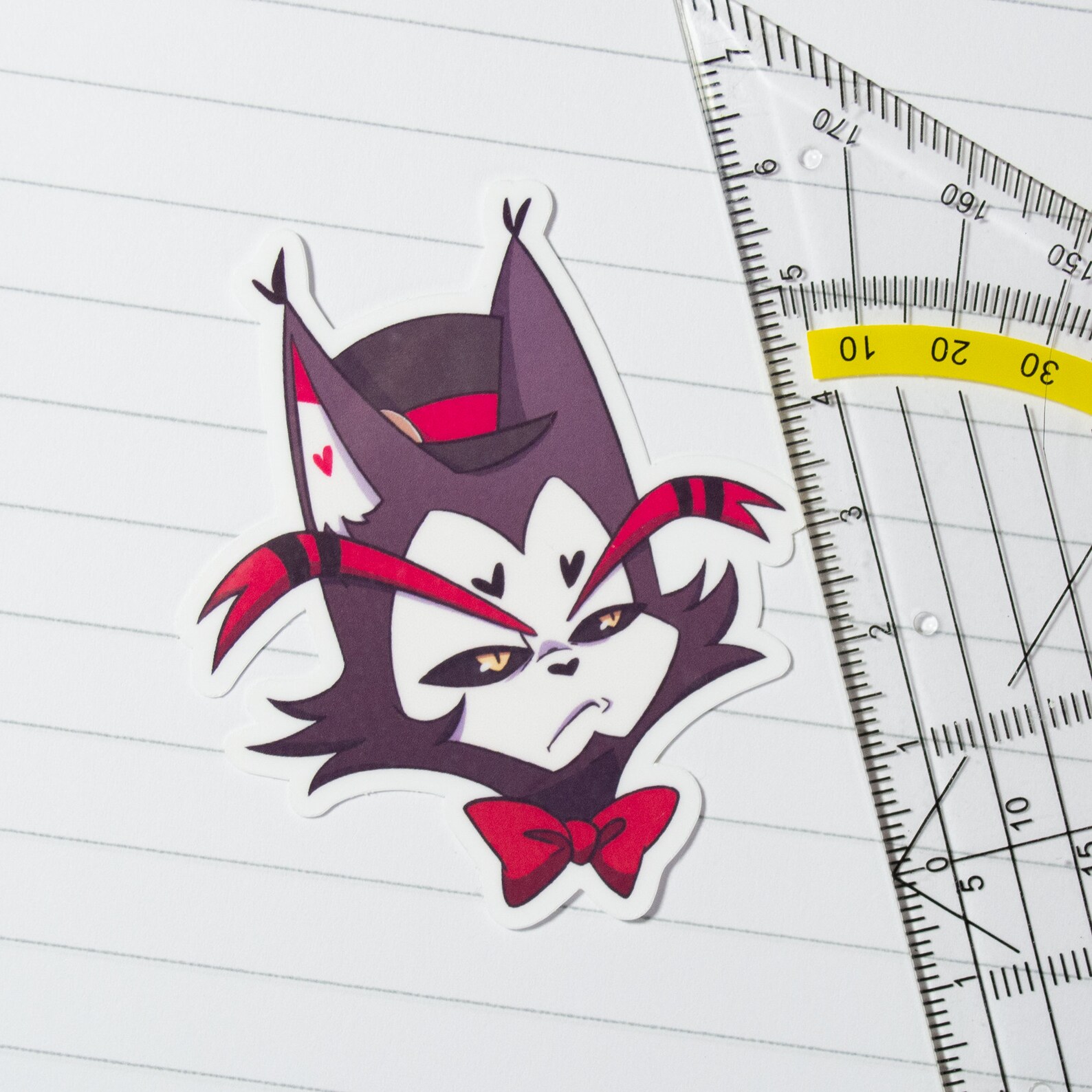 Vinyl Sticker Hazbin Hotel Husk - Etsy