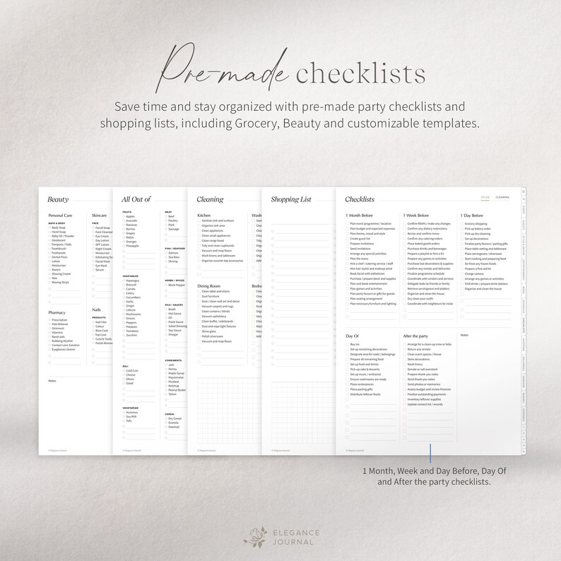 Event Planner, Event Planning Template, Digital Event Planning Book ...