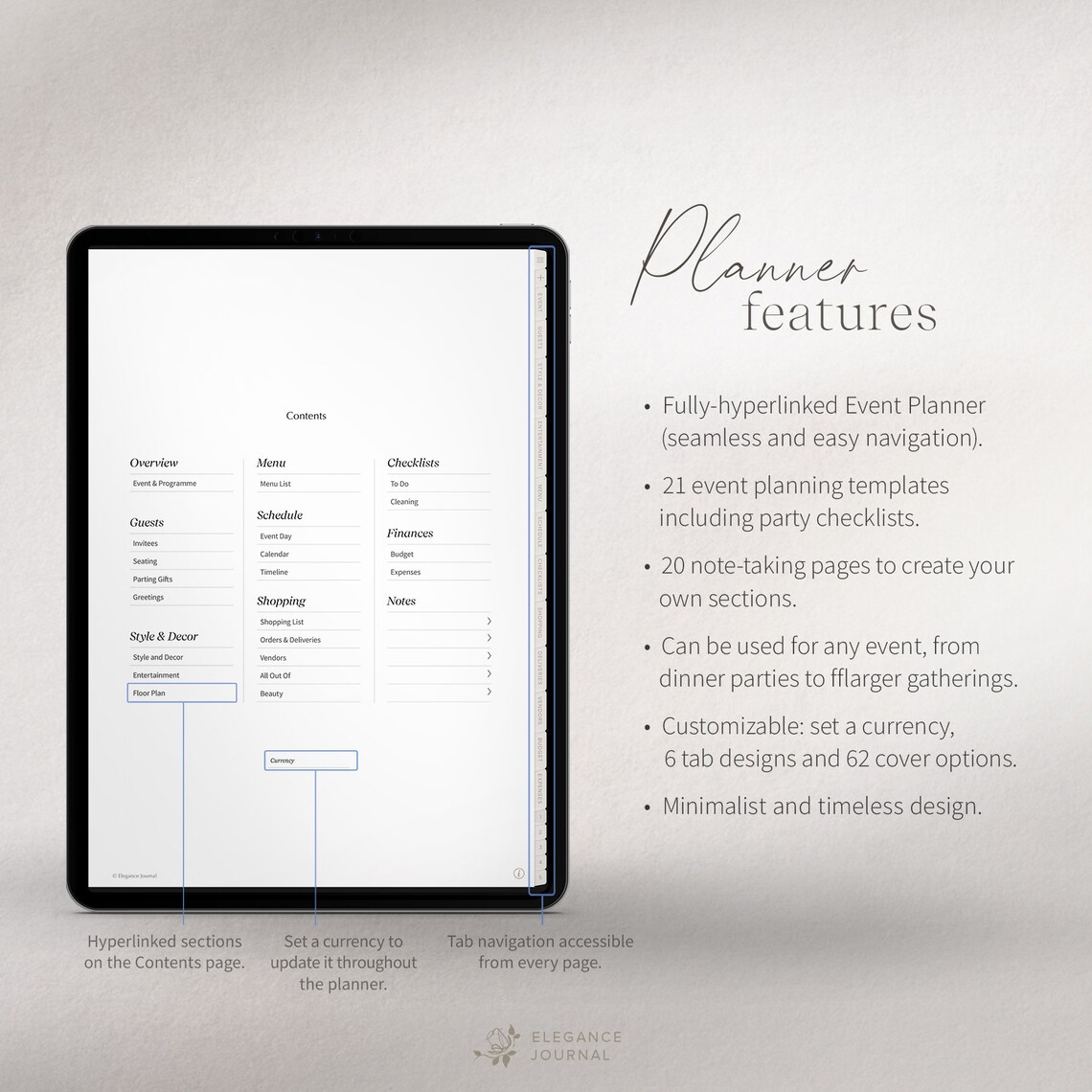 Event Planner, Event Planning Template, Digital Event Planning Book ...