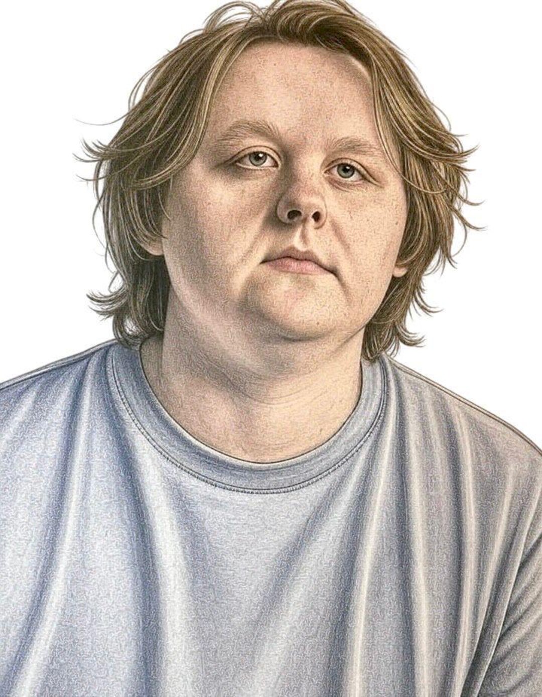 Lewis Capaldi Limited Edition Hand Drawn Digital Illustration Greeting ...