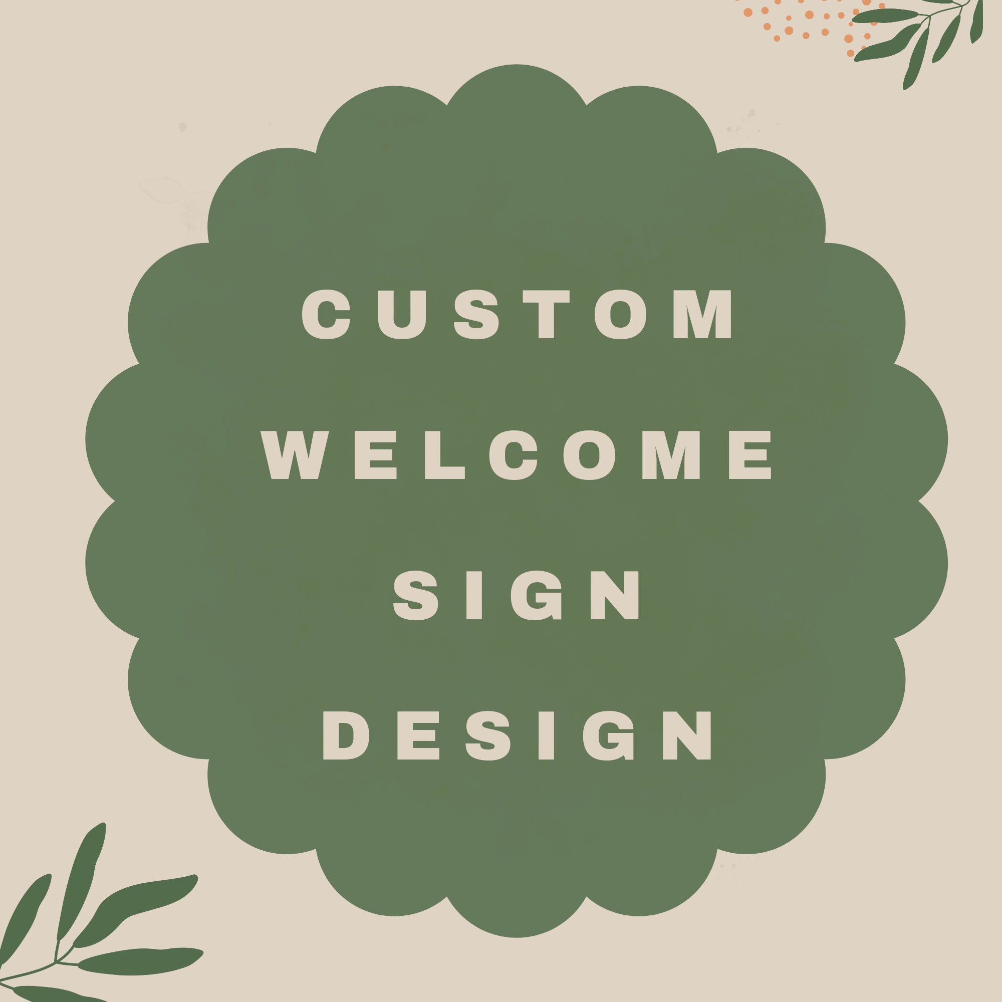 Custom Invitation Design, Welcome Poster Sign Design,digital Design ...