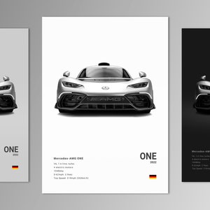 Mercedes-amg One Poster Print | Wall Art | Car Photography - Etsy