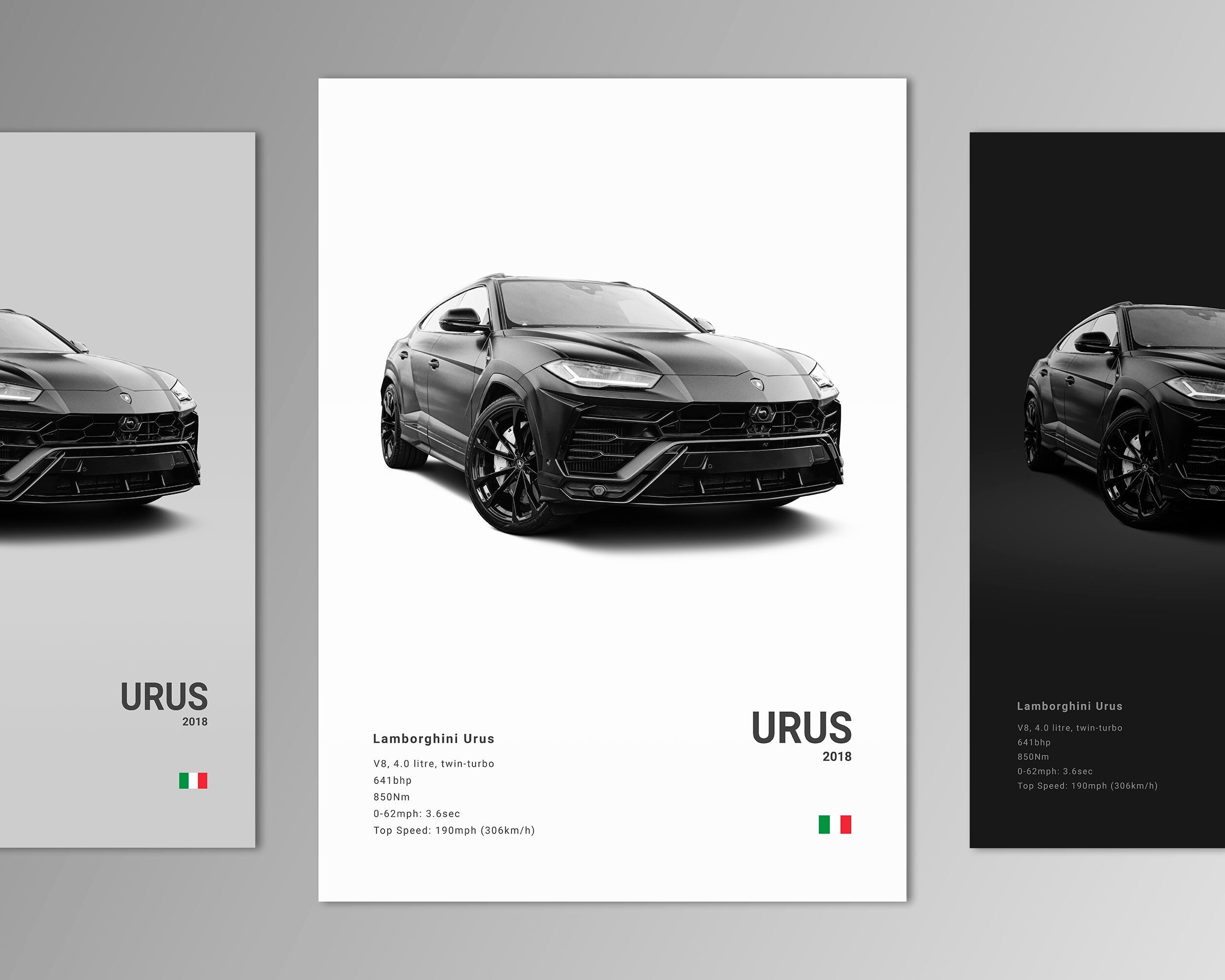 Lamborghini Urus 2018 Poster Print Wall Art Car Photography - Etsy