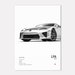 Lexus LFA Poster Print Wall Art Car Photography - Etsy